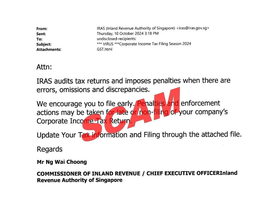 Tax Filing and Payment Scam